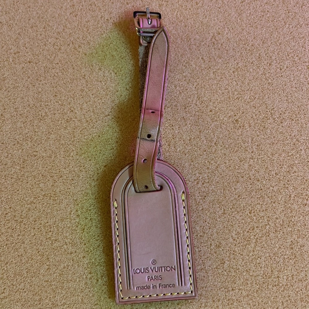 Louis Vuitton Lag Name Tag ( Small Size ) - Gem